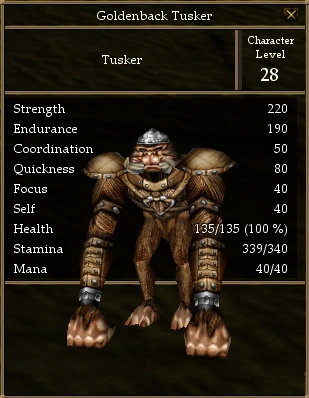 Goldenback Tusker | AncientAsheron Wiki | Fandom