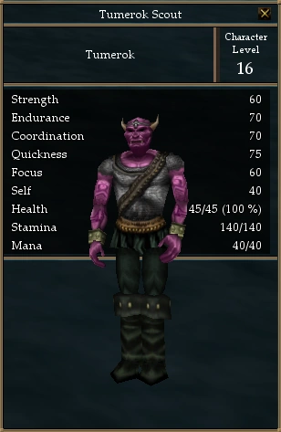 Tumerok Scout | AncientAsheron Wiki | Fandom