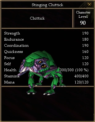 Stinging Chittick | AncientAsheron Wiki | Fandom