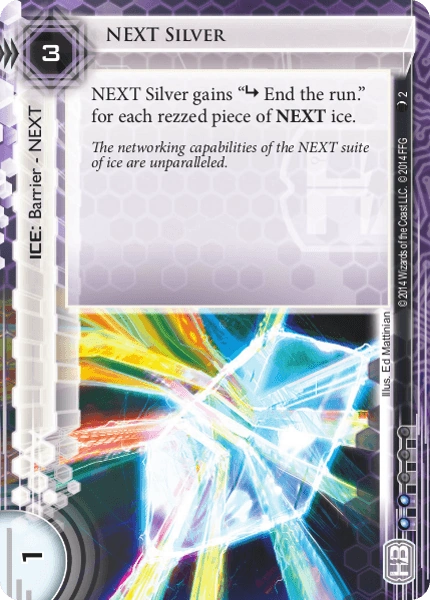 NEXT Silver | Android Netrunner Comprehensive Unofficial Rules Wiki | Fandom