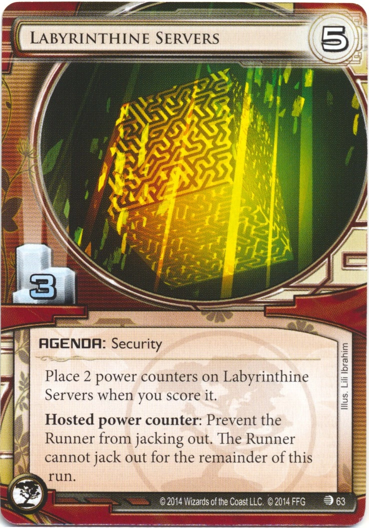 Labyrinthine Servers | Android Netrunner Comprehensive Unofficial Rules Wiki | Fandom