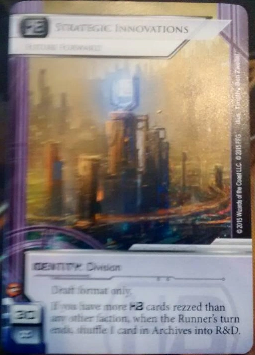 Strategic Innovations | Android Netrunner Comprehensive Unofficial ...