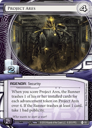 Project Ares | Android Netrunner Comprehensive Unofficial Rules Wiki | Fandom