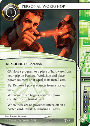 Personal Workshop | Android Netrunner Comprehensive Unofficial Rules ...