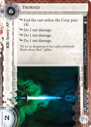 Tsurugi | Android Netrunner Comprehensive Unofficial Rules Wiki | Fandom