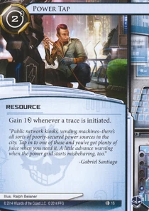 Power Tap | Android Netrunner Comprehensive Unofficial Rules Wiki | Fandom