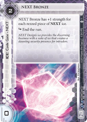 NEXT Bronze | Android Netrunner Comprehensive Unofficial Rules Wiki | Fandom