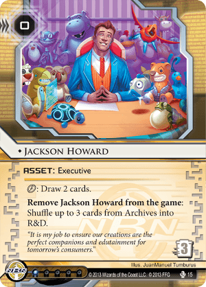 Jackson Howard | Android Netrunner Comprehensive Unofficial Rules Wiki ...