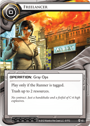 Freelancer | Android Netrunner Comprehensive Unofficial Rules Wiki | Fandom
