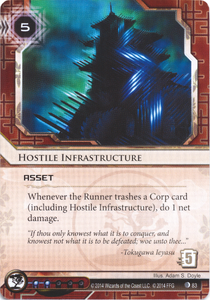 Hostile Infrastructure | Android Netrunner Comprehensive Unofficial Rules Wiki | Fandom