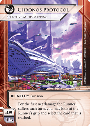 Chronos Protocol, Jinteki | Android Netrunner Comprehensive Unofficial ...