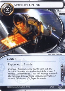 Satellite Uplink | Android Netrunner Comprehensive Unofficial Rules ...
