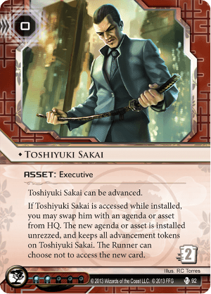 Toshiyuki Sakai | Android Netrunner Comprehensive Unofficial Rules Wiki | Fandom