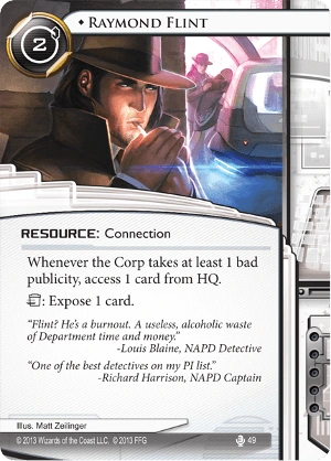 Raymond Flint | Android Netrunner Comprehensive Unofficial Rules Wiki | Fandom
