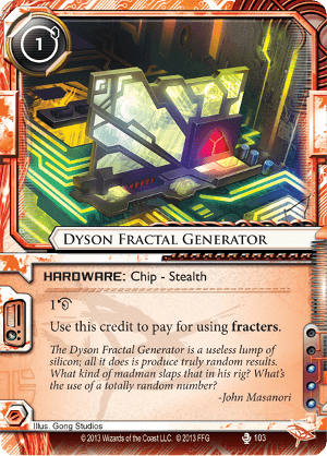 Dyson Fractal Generator | Android Netrunner Comprehensive Unofficial ...
