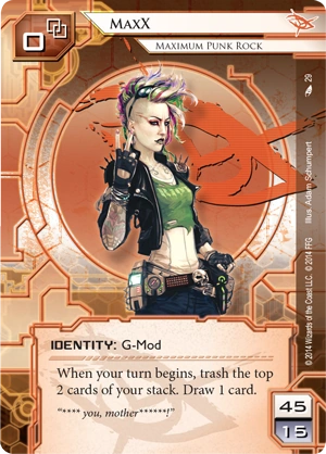 MaxX | Android Netrunner Comprehensive Unofficial Rules Wiki | Fandom