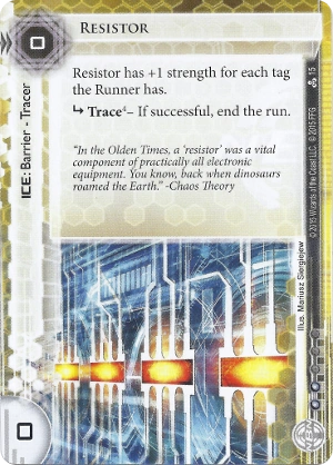 Resistor | Android Netrunner Comprehensive Unofficial Rules Wiki | Fandom