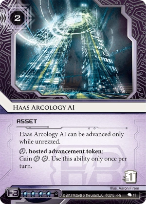 Haas Arcology AI | Android Netrunner Comprehensive Unofficial Rules ...