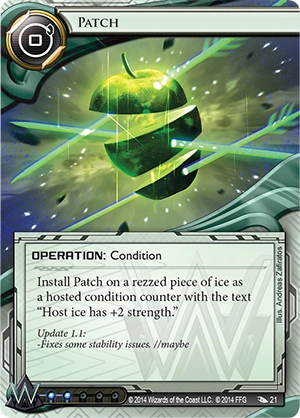 Patch | Android Netrunner Comprehensive Unofficial Rules Wiki | Fandom