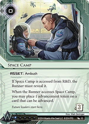 Space Camp | Android Netrunner Comprehensive Unofficial Rules Wiki | Fandom