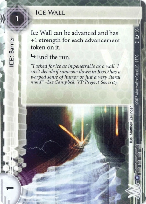 Ice Wall | Android Netrunner Comprehensive Unofficial Rules Wiki | Fandom