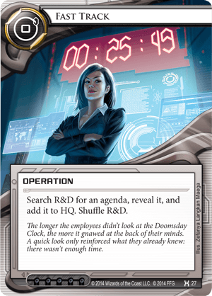 Fast Track | Android Netrunner Comprehensive Unofficial Rules Wiki | Fandom