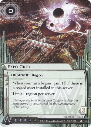 Expo Grid | Android Netrunner Comprehensive Unofficial Rules Wiki | Fandom