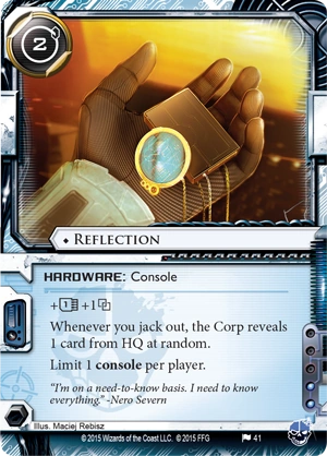 Reflection | Android Netrunner Comprehensive Unofficial Rules Wiki | Fandom