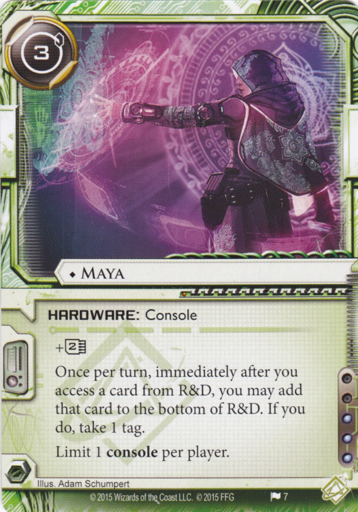 Maya | Android Netrunner Comprehensive Unofficial Rules Wiki | Fandom
