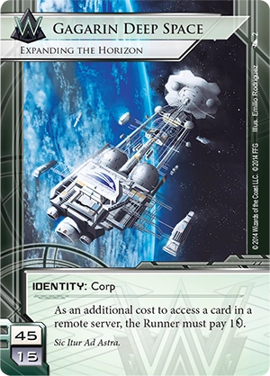 Gagarin Deep Space | Android Netrunner Comprehensive Unofficial Rules Wiki | Fandom