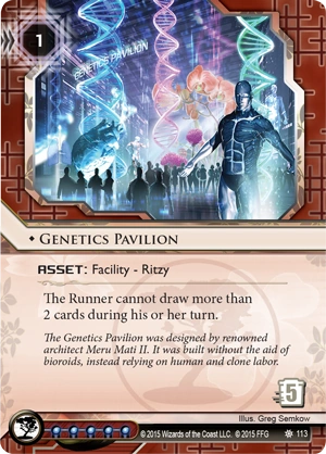 Genetics Pavilion | Android Netrunner Comprehensive Unofficial Rules Wiki | Fandom