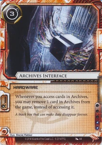 Archives Interface | Android Netrunner Comprehensive Unofficial Rules ...