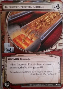 Improved Protein Source | Android Netrunner Comprehensive Unofficial Rules Wiki | Fandom
