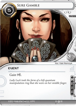 Sure Gamble | Android Netrunner Comprehensive Unofficial Rules Wiki | Fandom