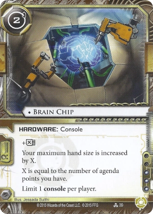 Brain Chip | Android Netrunner Comprehensive Unofficial Rules Wiki | Fandom