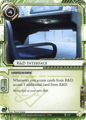 R&D Interface | Android Netrunner Comprehensive Unofficial Rules Wiki | Fandom