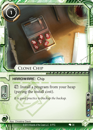 Clone Chip | Android Netrunner Comprehensive Unofficial Rules Wiki | Fandom