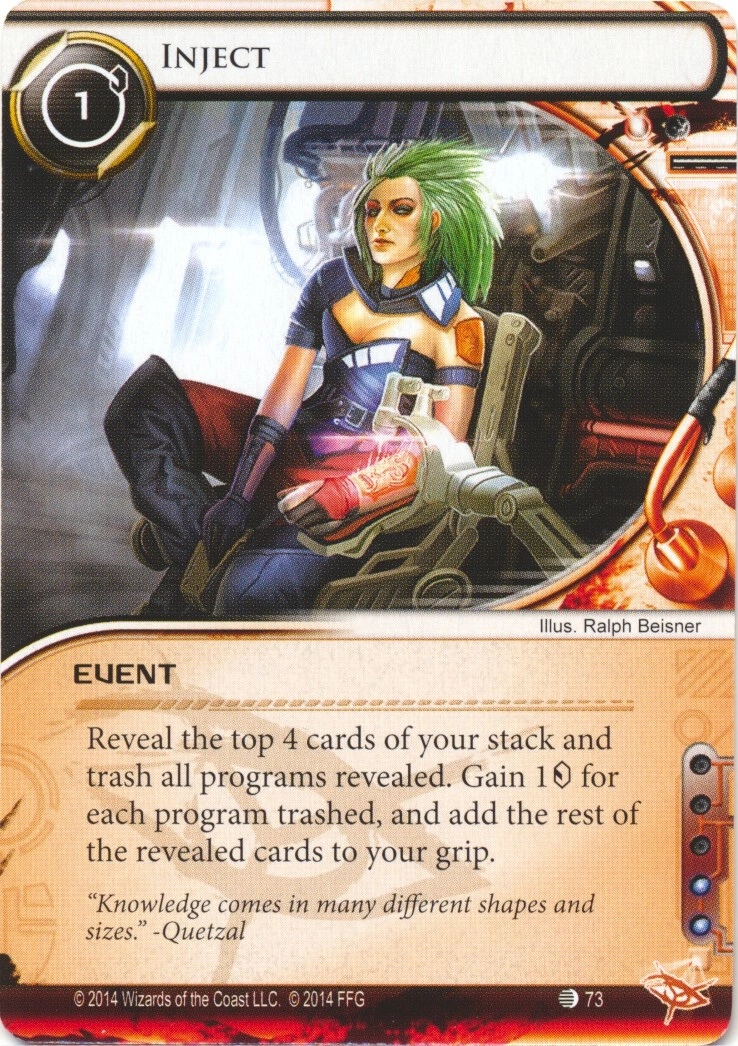 Inject | Android Netrunner Comprehensive Unofficial Rules Wiki | Fandom