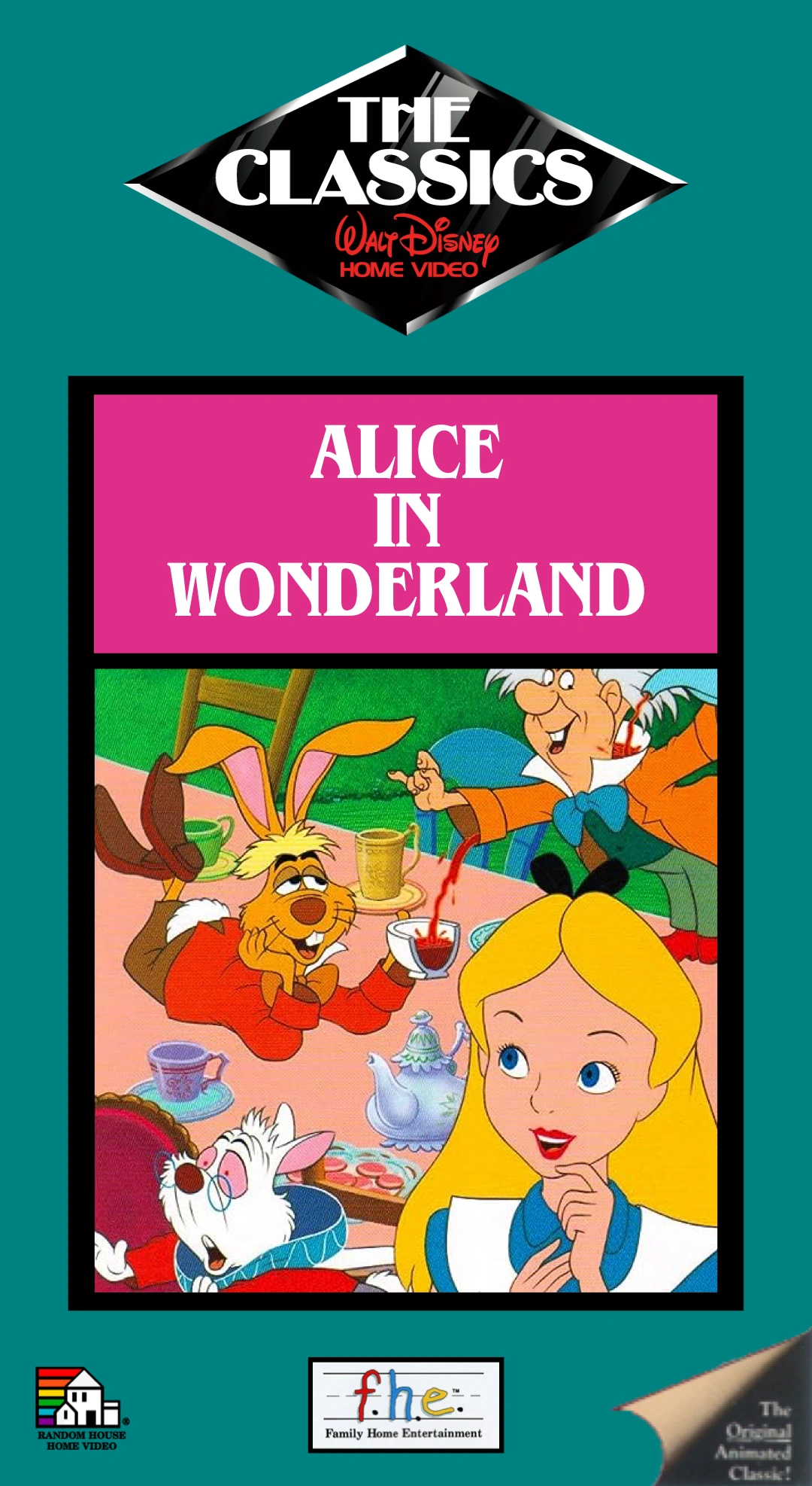 Opening and Closing to Alice in Wonderland (1951) VHS 1986 | Andrei ...