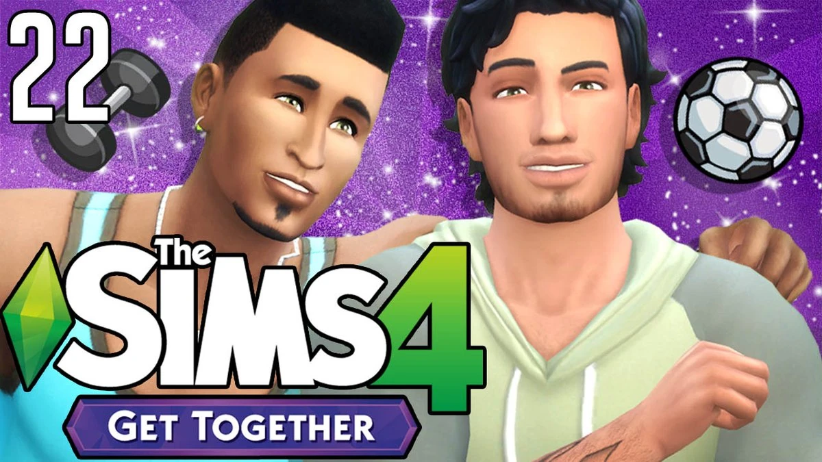 Let's Play The Sims 4: Get Together - Part 22 (Buff Bros) | Andrew ...