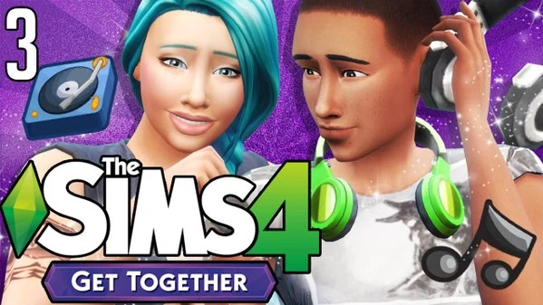 Let's Play The Sims 4: Get Together - Part 3 (Dance Battle) | Andrew ...