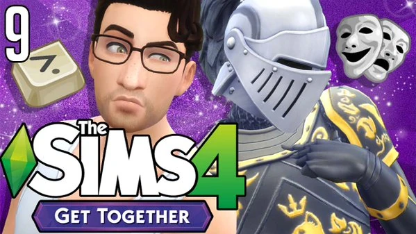 Let's Play The Sims 4: Get Together - Part 9 (Knight at the Arcade ...