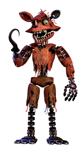 Withered Foxy | Andrewjohn100 Wiki | Fandom