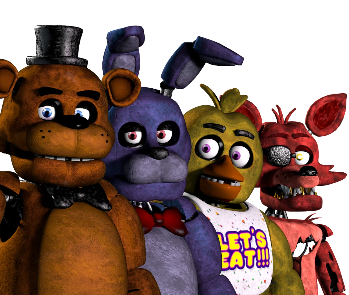 The Classic Animatronics | Andrewjohn100 Wiki | Fandom