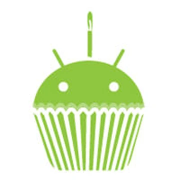 Android Cupcake Home Screen