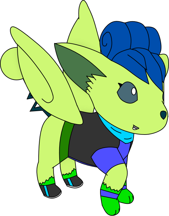 Jehanne Hisakawa the Winged Kantonian Vulpix | Angelhog Productions ...