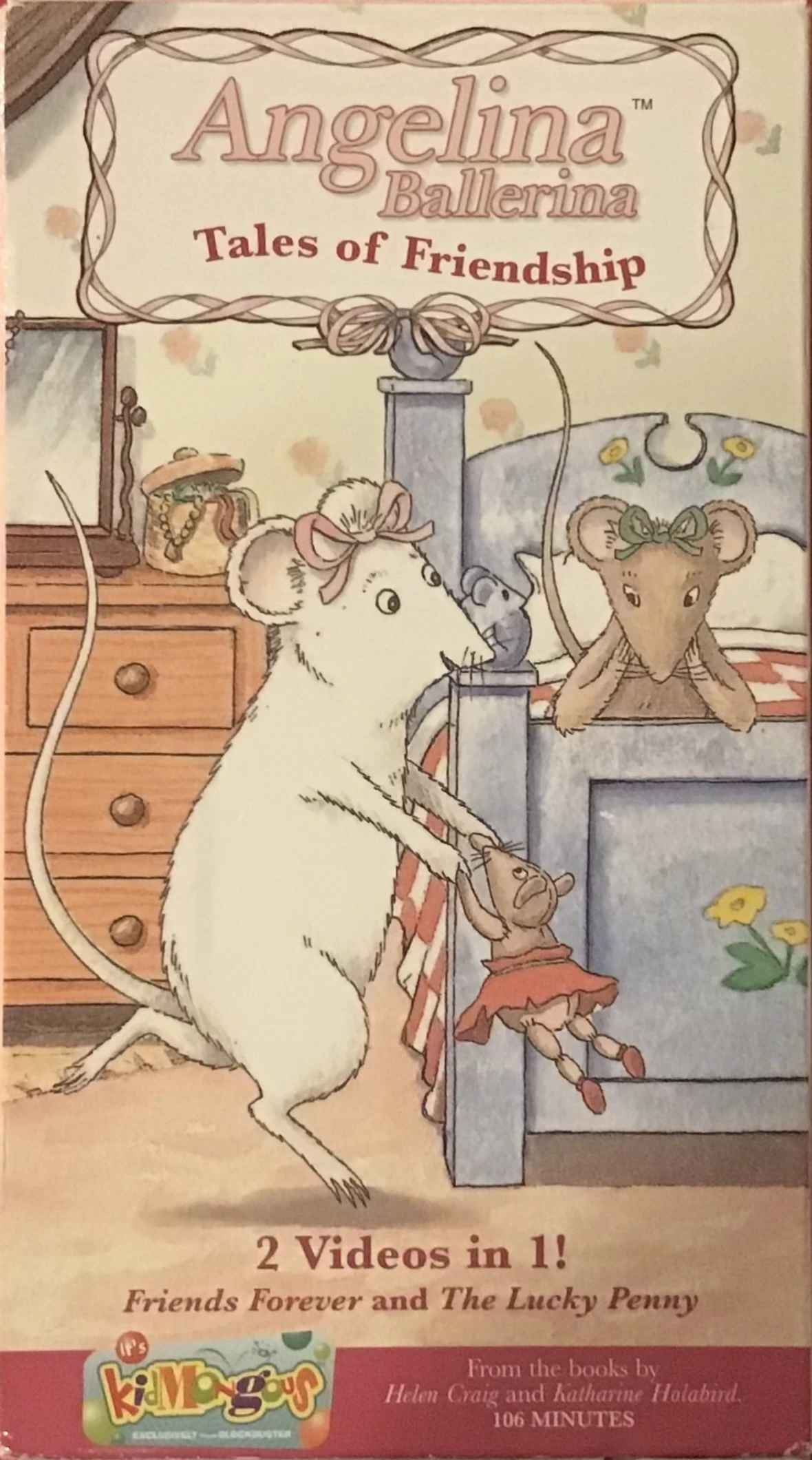 Angelina Ballerina Vhs