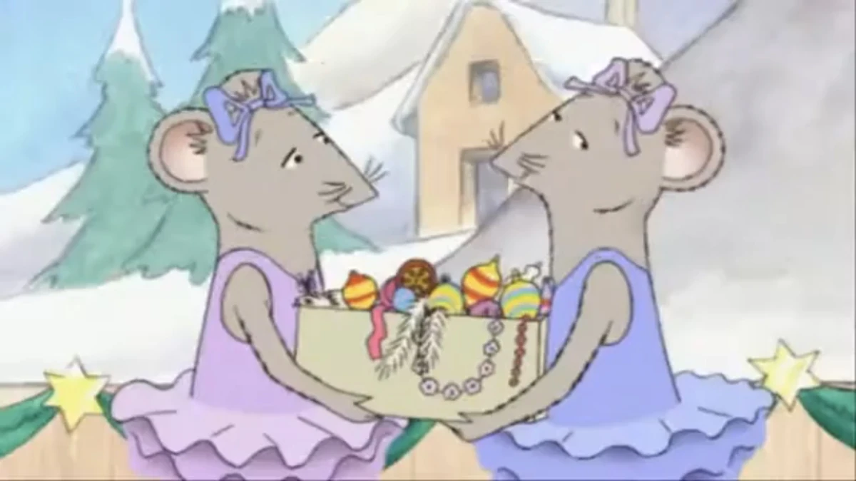 Priscilla & Penelope Pinkpaws | Angelina Ballerina Wiki | Fandom