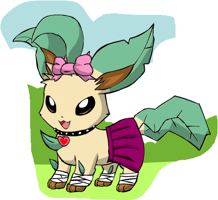 Violet the Leafeon | Angel's Pokemon OC School Wiki | Fandom
