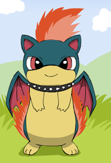 Odin the Quilava | Angel's Pokemon OC School Wiki | Fandom